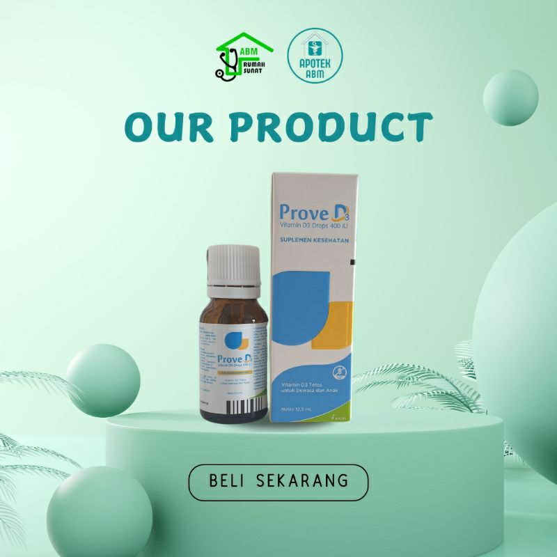 Jual PROVE D3 DROPS 400 IU | Shopee Indonesia