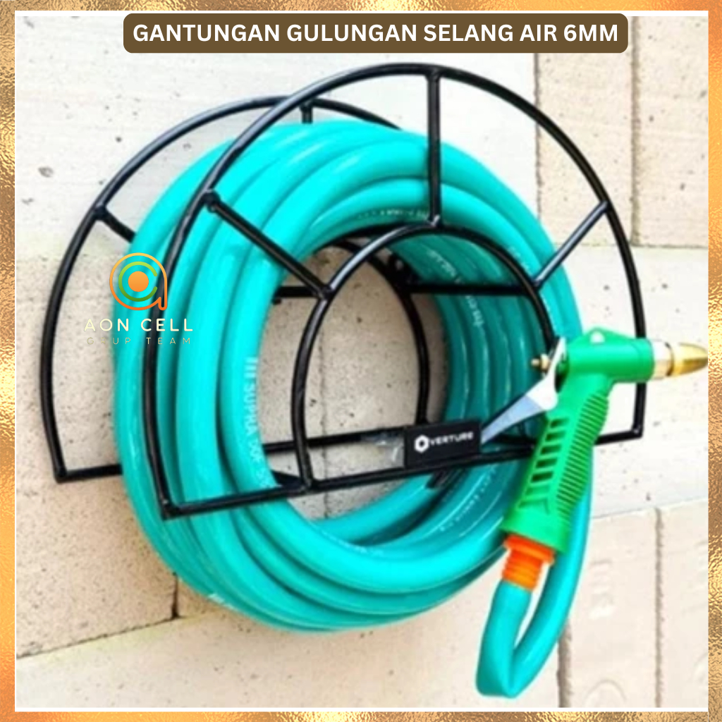 Jual GANTUNGAN SELANG AIR TAMAN BESI 6MM GULUNGAN TEMPAT SELANG ...