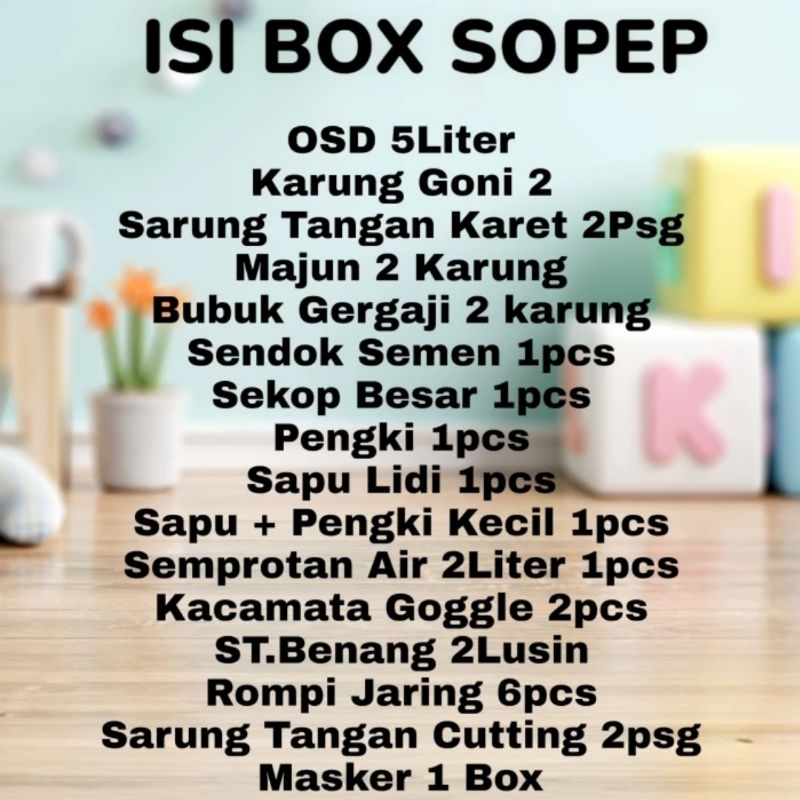 Jual Kotak Box Sopep 200Liter Spill Oil Pollution Emergency Plan Kotak ...