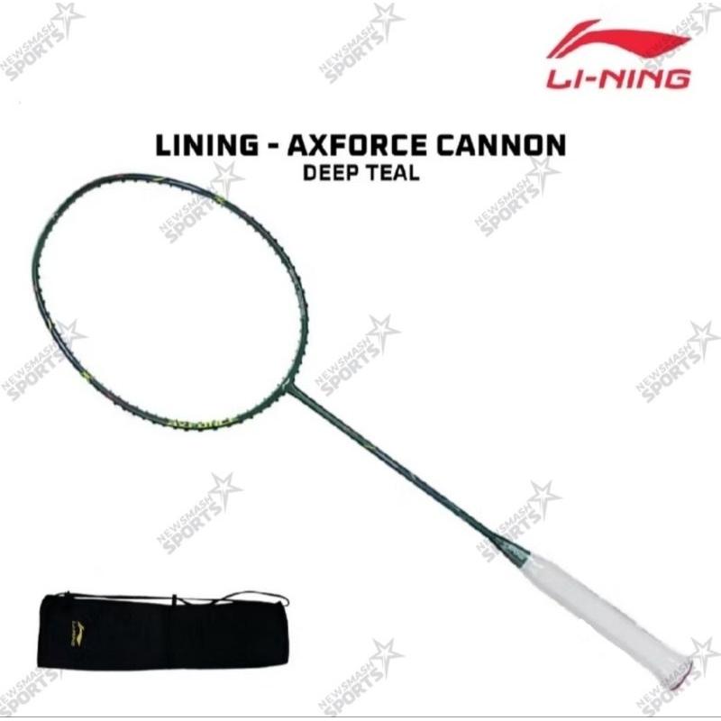 Jual raket badminton lining axforce cannon green | Shopee Indonesia