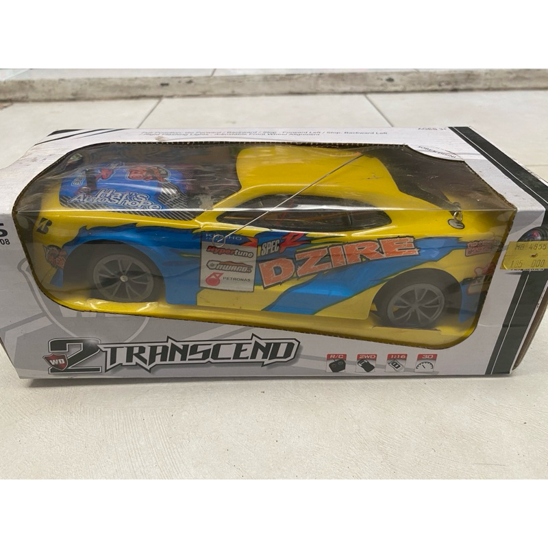 Jual mobil balap remot control warna kuning | Shopee Indonesia