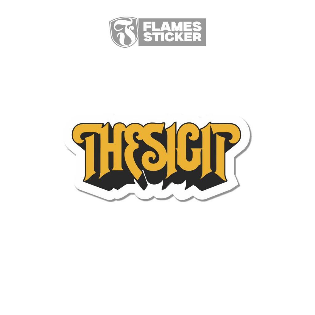 Jual STIKER BAND THE SIGIT STICKER LOKAL ESTETIK BAHAN VINYL GRAFTAC ...
