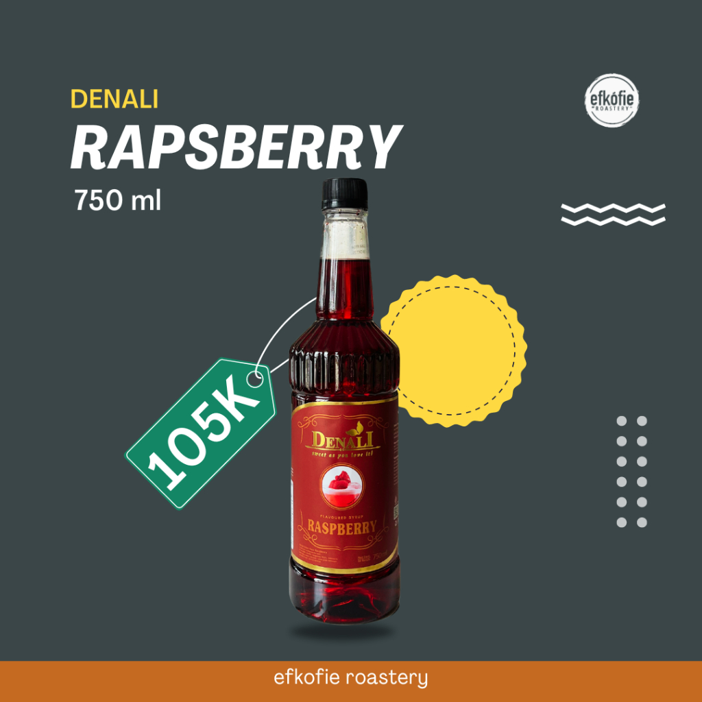 Jual Sirup Denali Rasa Raspberry 750ml Original | Shopee Indonesia