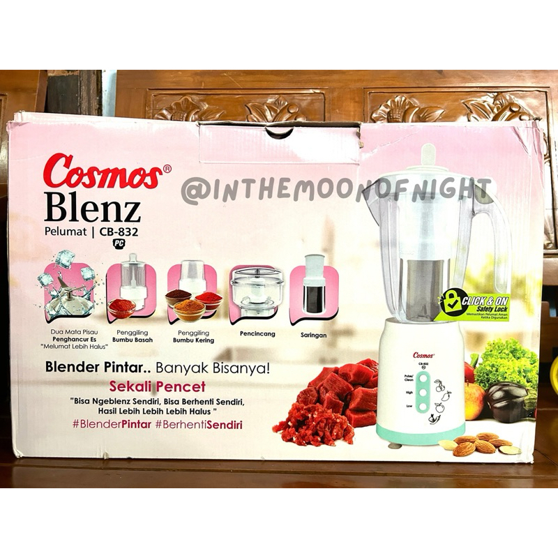 Jual BLENDER COSMOS CB-832 | CHOPPER BLENDER PENGGILING BLENDER ...