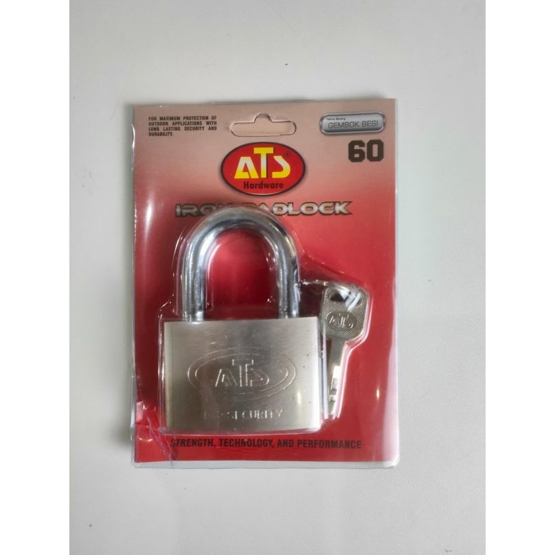 Jual gembok nikel/gembok pagar 60mm panjang dan pendek-60 panjang (S.A ...