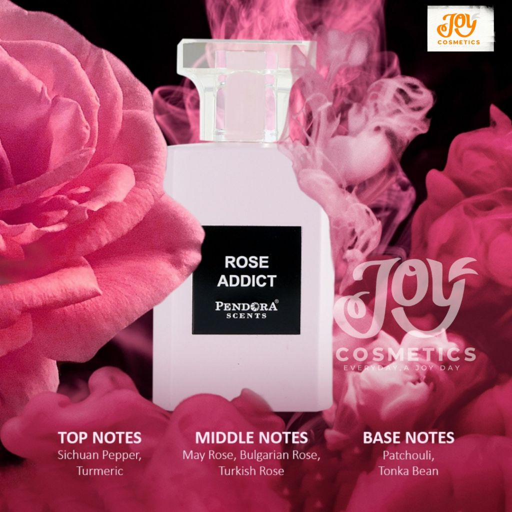 Jual PENDORA SCENTS Rose Addict Perfume For Women - EDP 100ML | Shopee ...