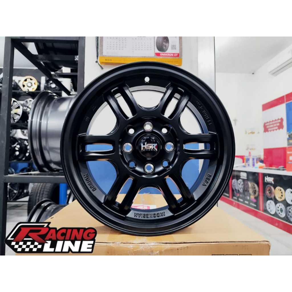 Jual Velg Racing Ring 14 untuk Avanza, Xenia, Livina dll HSR ARI R14 | Shopee Indonesia
