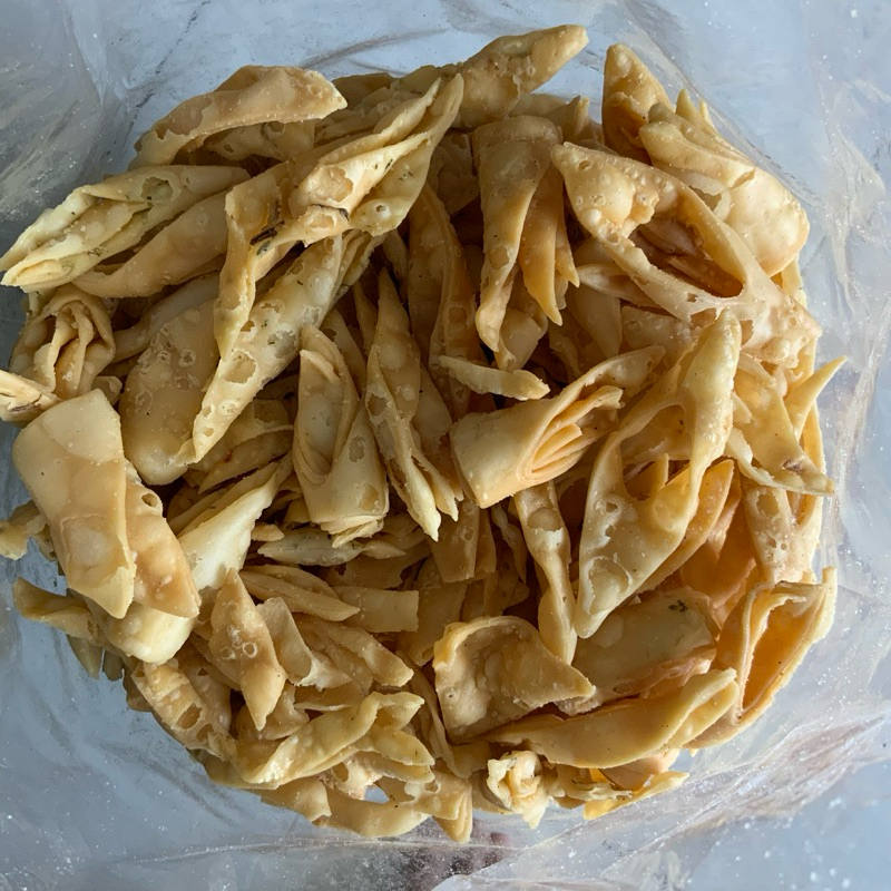 Jual Pangsit Cumi Roll Gurih | Pangsit Potong Kecil | Aneka Cemilan dan ...
