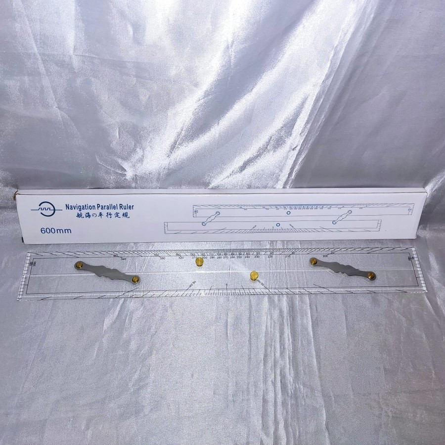 Jual Mistar Jajar Peta 600mm (Parallel Ruler) | Shopee Indonesia