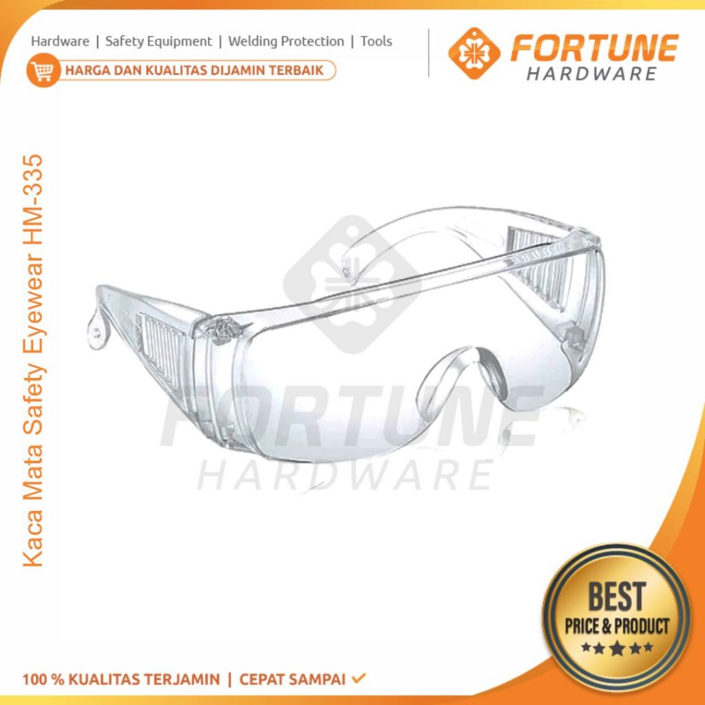 Jual Kacamata safety Kacamata lab safety glasses APD Kacamata medis ...