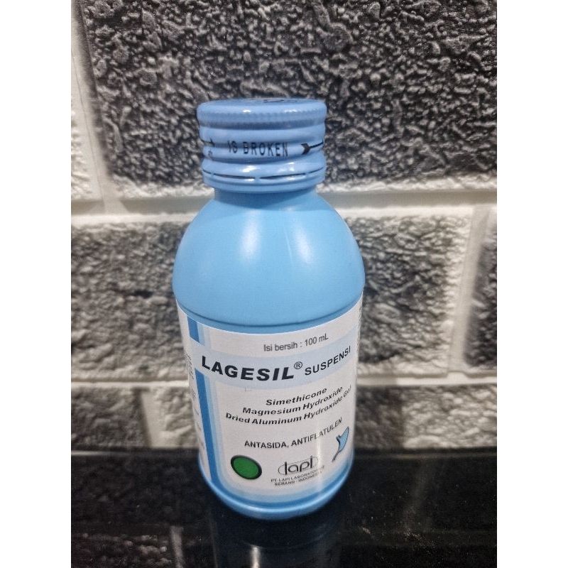 Jual LAGESIL SUSPENSI 100 ML - Antasida Sirup Obat Maag, Mual | Shopee Indonesia