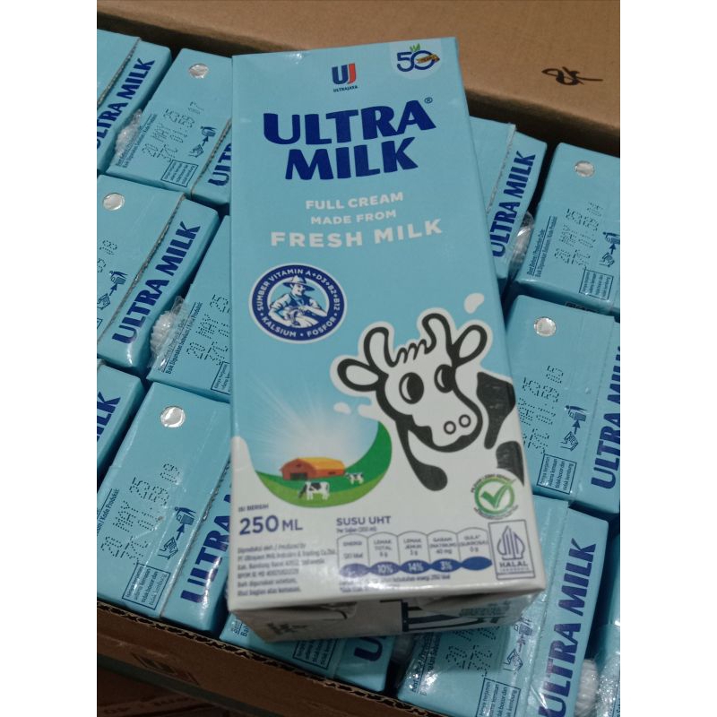 Jual Susu Ultra Plain 200ml | Shopee Indonesia