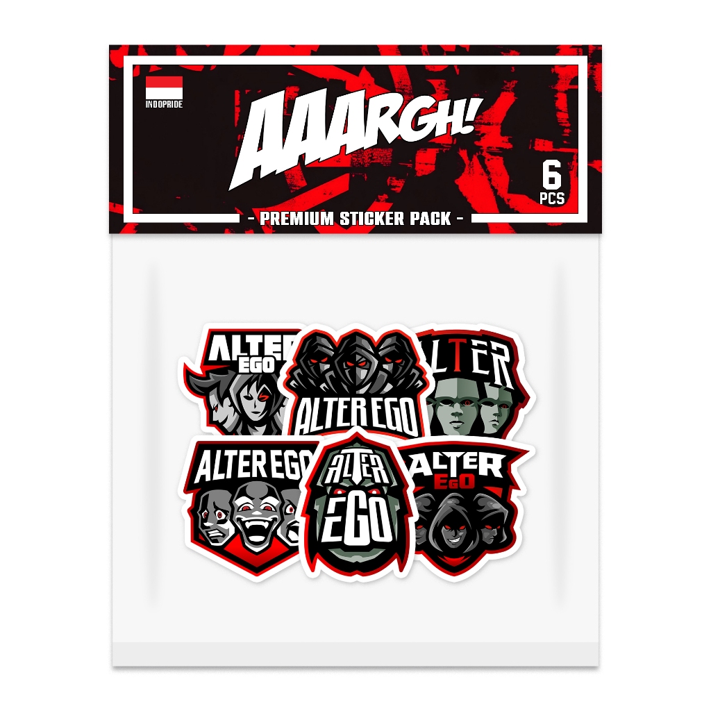 Jual Stiker ALTER EGO Sticker Pack vol. 4 (Logo Art Edition) | Shopee ...