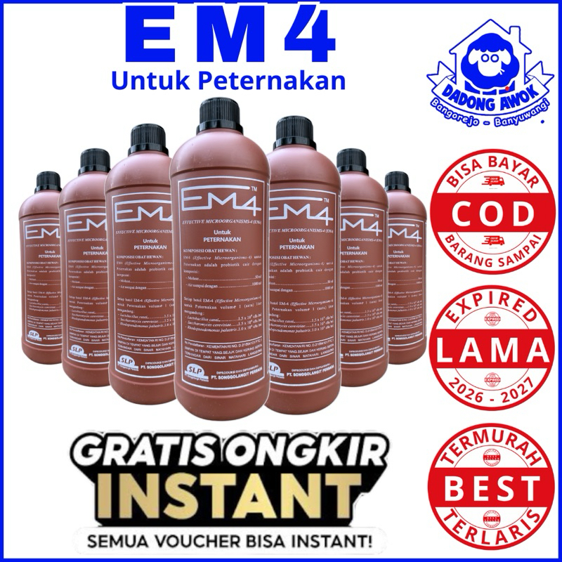 Jual EM4 PETERNAKAN 1 LITER - EM4 COKLAT - EM4 AYAM - Probiotik - EM4 ...