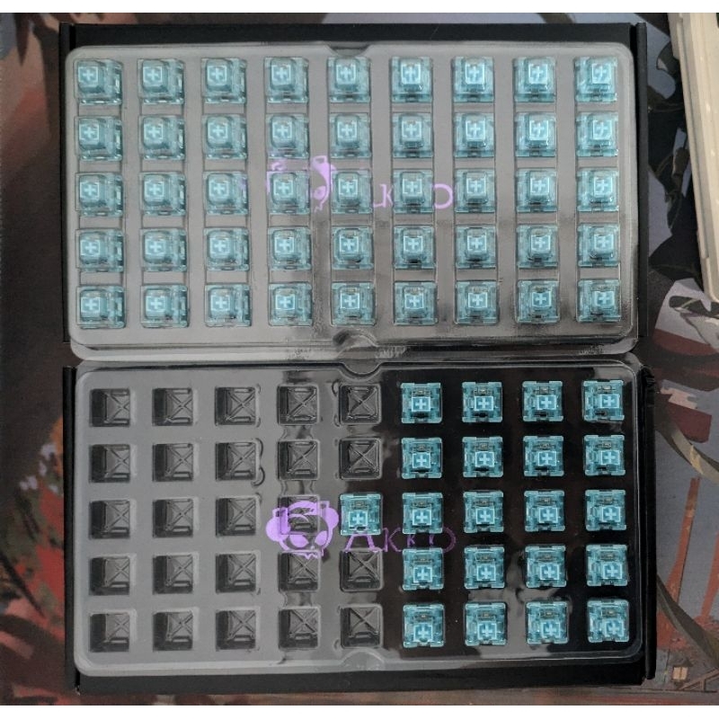 Jual Akko Cream Blue V3 Pro + Box - 66pcs | Shopee Indonesia