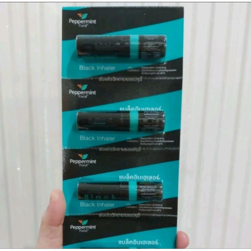 Jual PEPPERMINT BLACK INHALER | Shopee Indonesia