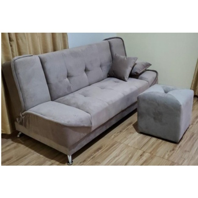 Jual sofa bed gratis bantal dan puff sofa | Shopee Indonesia