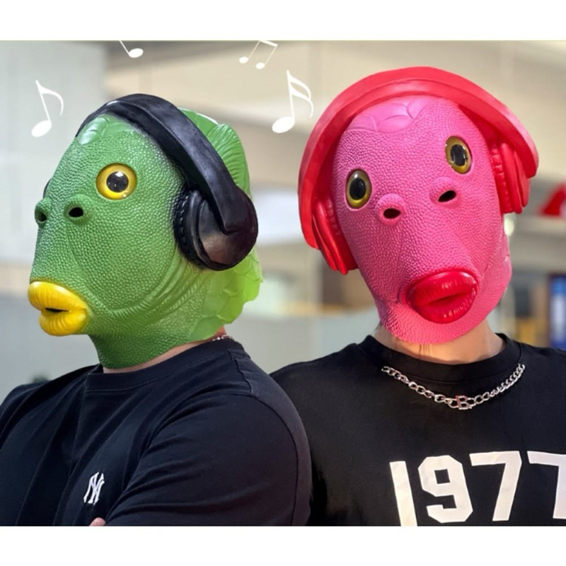 Jual topeng ikan latex | Shopee Indonesia