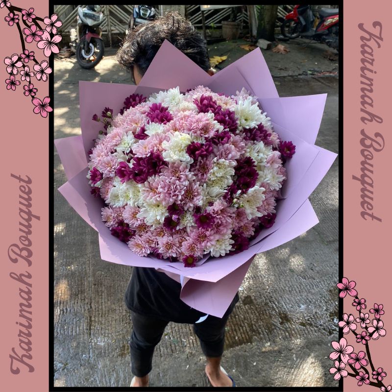 Jual SEHARI JAD! Flower Buket Bunga Wisuda Asli Segar Fresh Flower ...