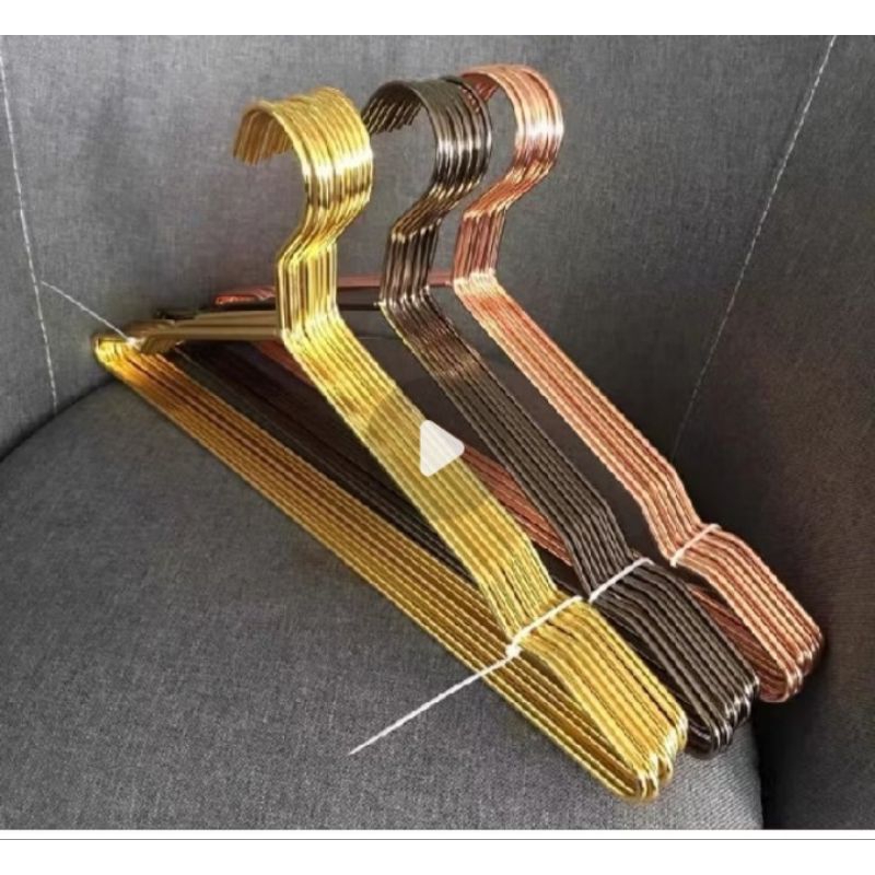 Jual hanger besi gold hanger besi tebal | Shopee Indonesia