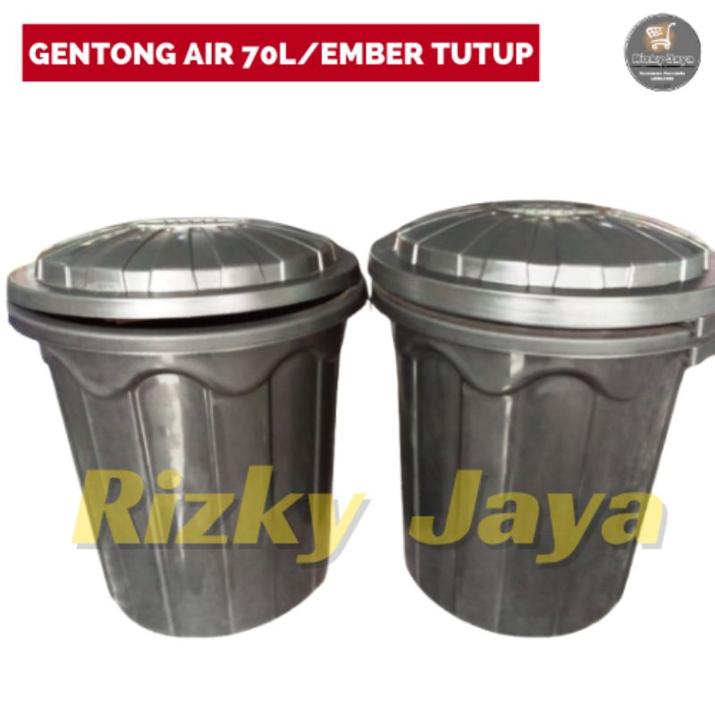 Jual EMBER AIR TUTUP TEBAL/EMBER PLASTIK 70 Liter/GENTONG BAK AIR TEBAL | Shopee Indonesia