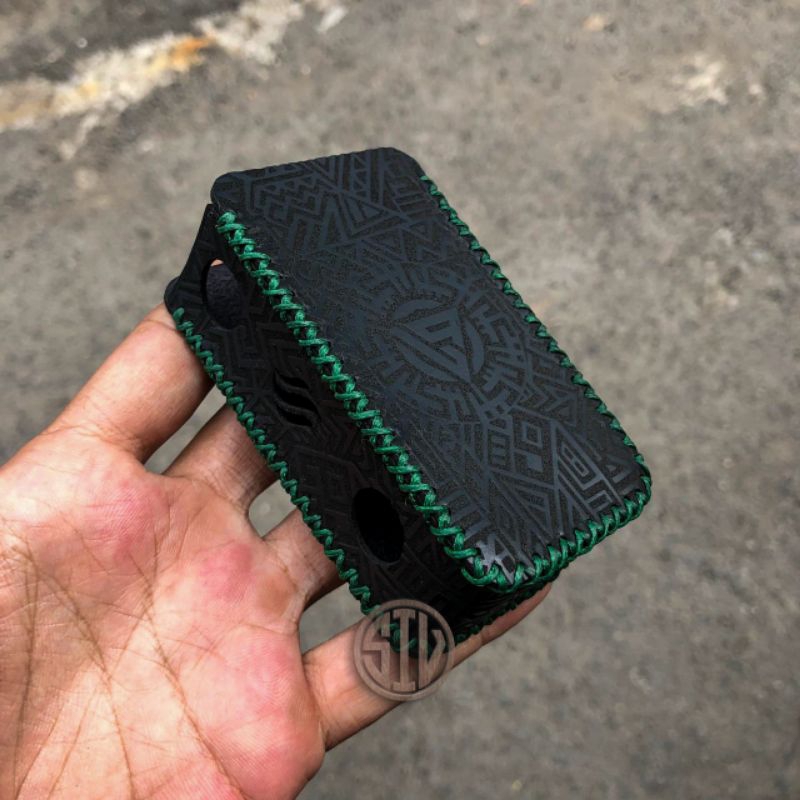 Jual Leather Sleeve Case TRML T200 Aztec Kulit Sintetis Hitam Benang ...