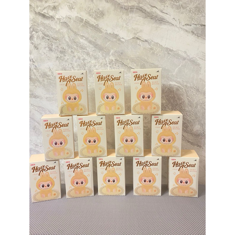 Jual labubu blind box have a seat v2 original popmart 100% | Shopee ...