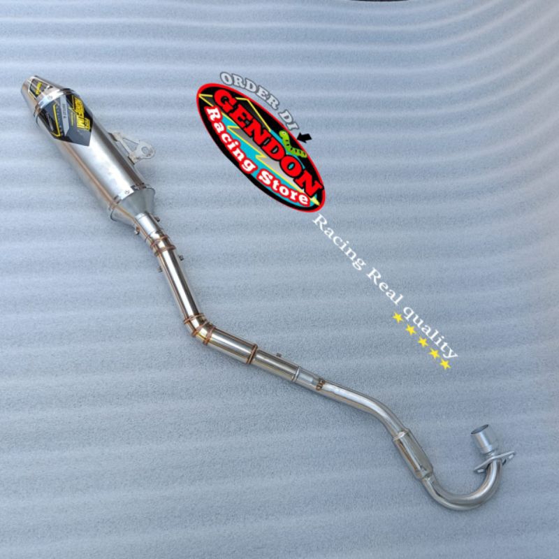 Jual Exhaust Full system Norifumi Roker 4 for NXR125 NXR150 NXR BROS ...