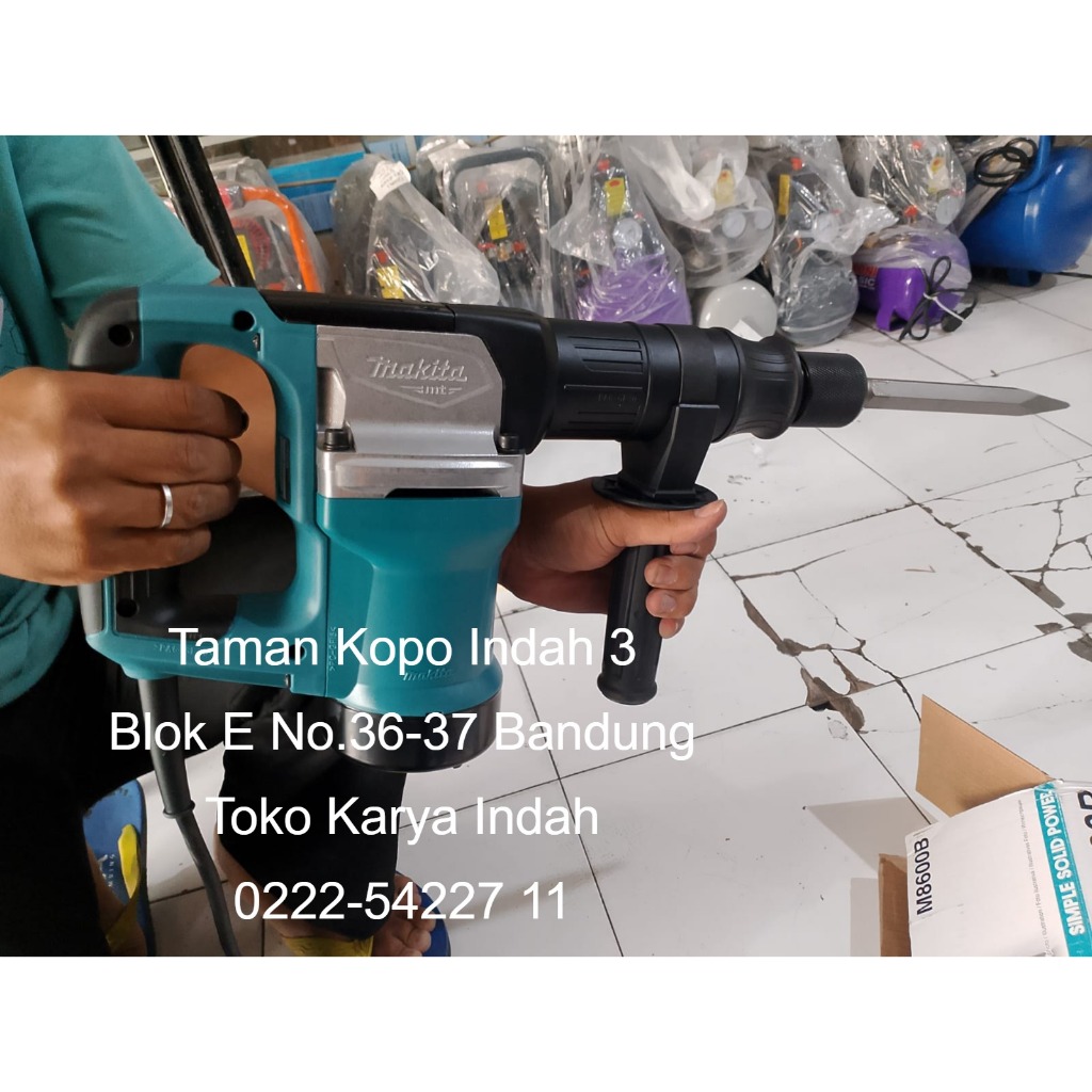Jual Makita M8600B Maktec MT860 M 8600 B Demolition Jack Hammer Mesin Bobok Tembok Beton 900Watt ...