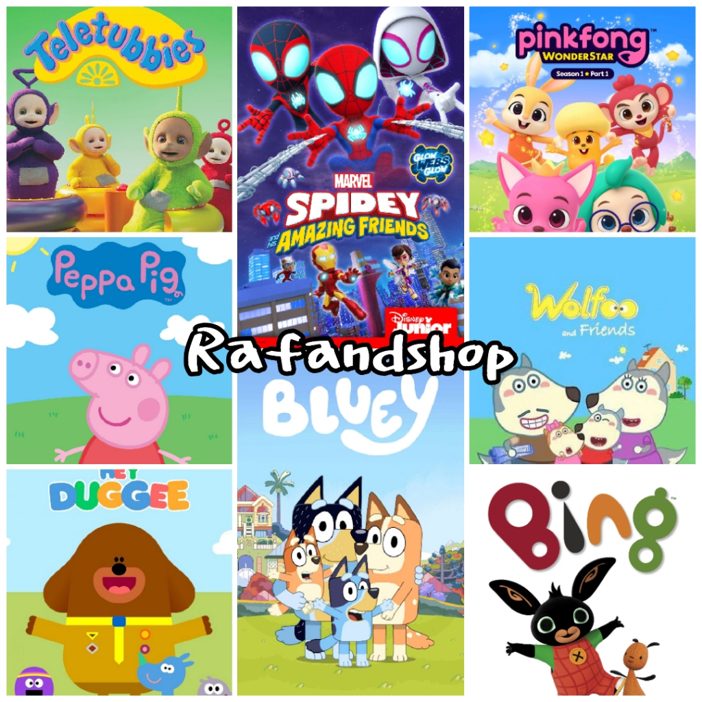 Jual Animasi- lagu anak & Balita- Full Inggris Di Usb 64gb Plus OTG ...