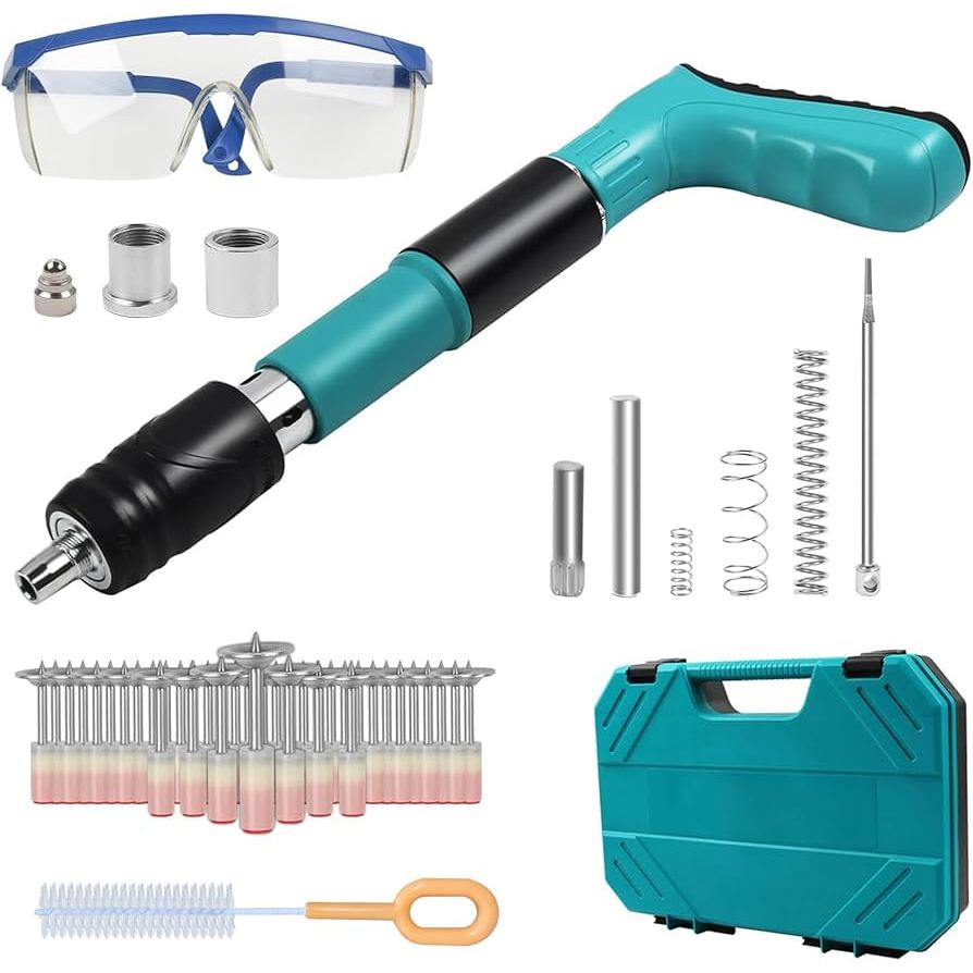 Jual (FREE PAKU) Alat Ramset Gun Paku Tembak Beton/ Nail gun/ Paku ...