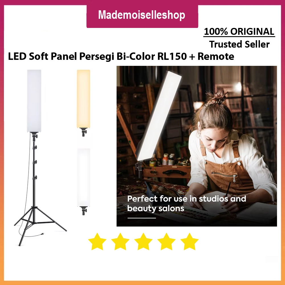 Jual Moonlite LED Soft Panel RL150 Lampu LED Studio Podcast - Bi Color ...