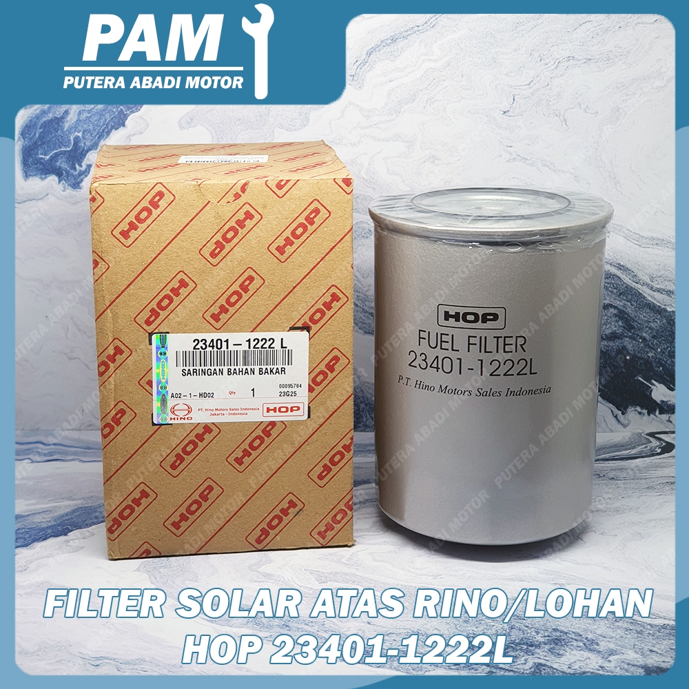 Jual Filter Solar Atas Hino Lohan / Rino ASLI HOP 23401-1222L Fuel ...