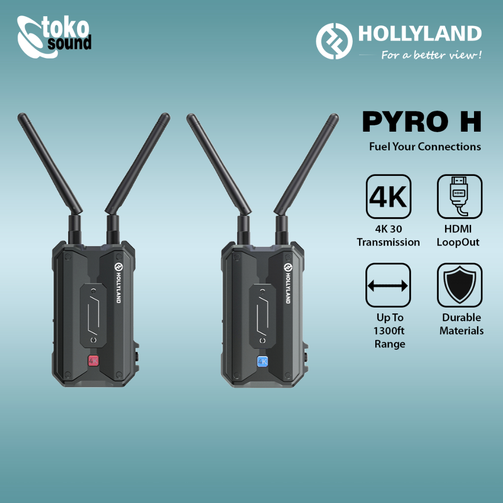 Jual Hollyland Pyro H 4K HDMI Wireless Video Transmission System | Shopee Indonesia