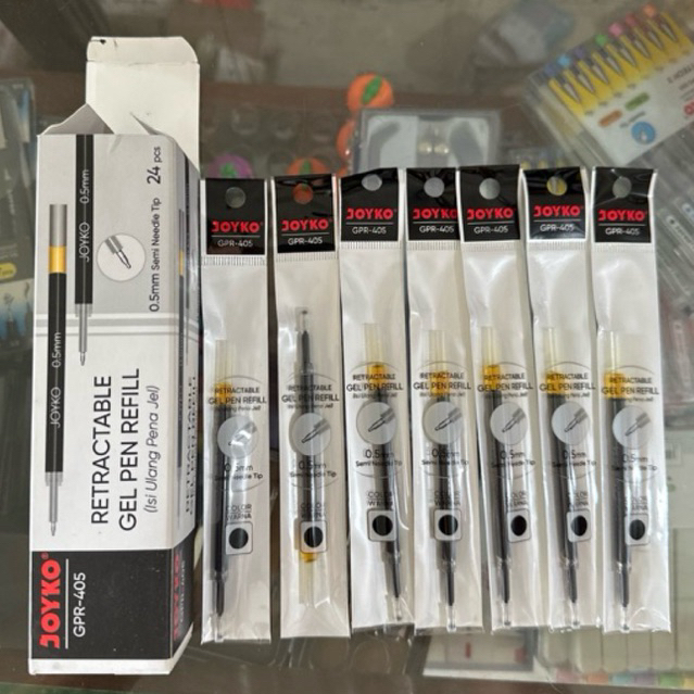 Jual ( 1 pcs ) Gpr 405 Gel Pen Refill Retractable / Isi Ulang Pen ...