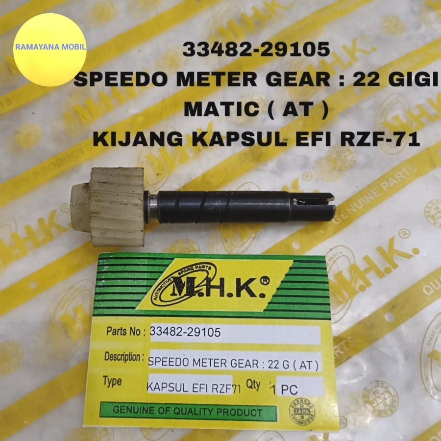 Jual SPEEDO METER GEAR 22 GIGI (MATIC) TOYOTA KIJANG CAPSUL EFI RZF71 ...