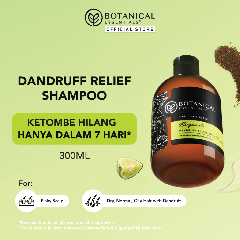Jual Botanical Essentials - Dandruff Relief Shampoo BERGAMOT 300ml ...