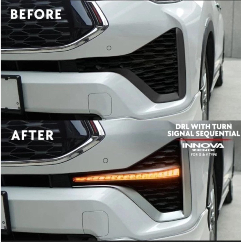 Jual DRL Innova Zenix Lampu Led DRL Zenix | Shopee Indonesia