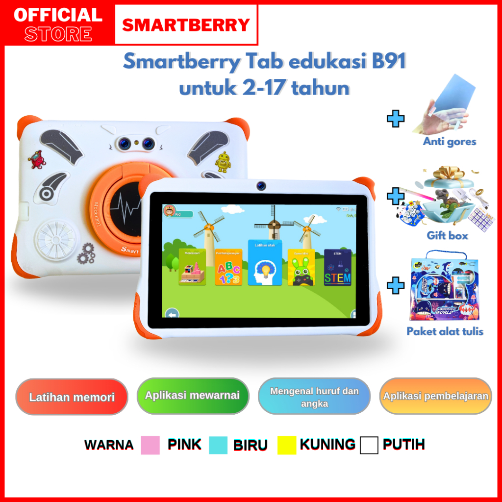 Jual BOC SMARTBERRY TAB B91 Tablet Anak / Tablet Edukasi / Tablet 7 Inch / Tablet PC / Tablet ...
