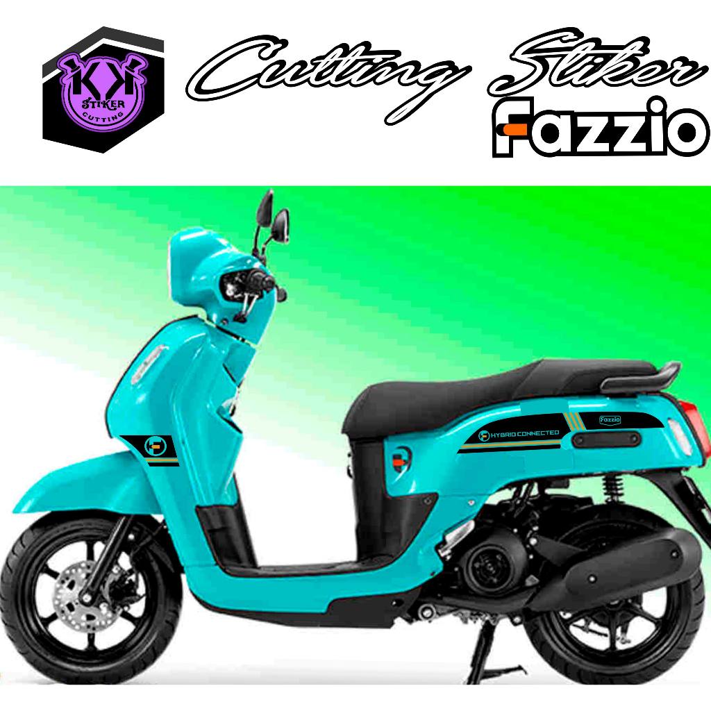 Jual SC.135/STICKER CUTTING/STICKER FAZZIO/STRIPING FAZZIO/STICKER LOGO ...