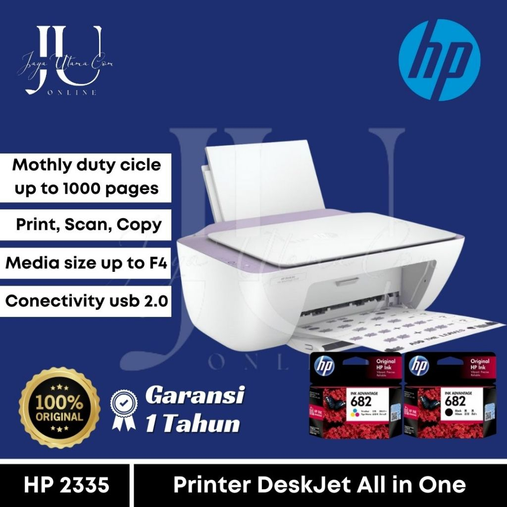 Jual PRINTER HP 2335 / 2336 / 2337 All in One - Print Scan Copy - Garansi Resmi | Shopee Indonesia