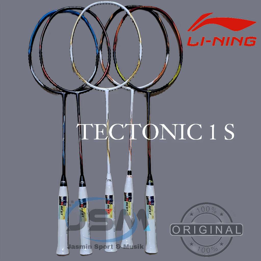 Jual Raket Badminton LINING TECTONIC 1S Series Original | Shopee Indonesia