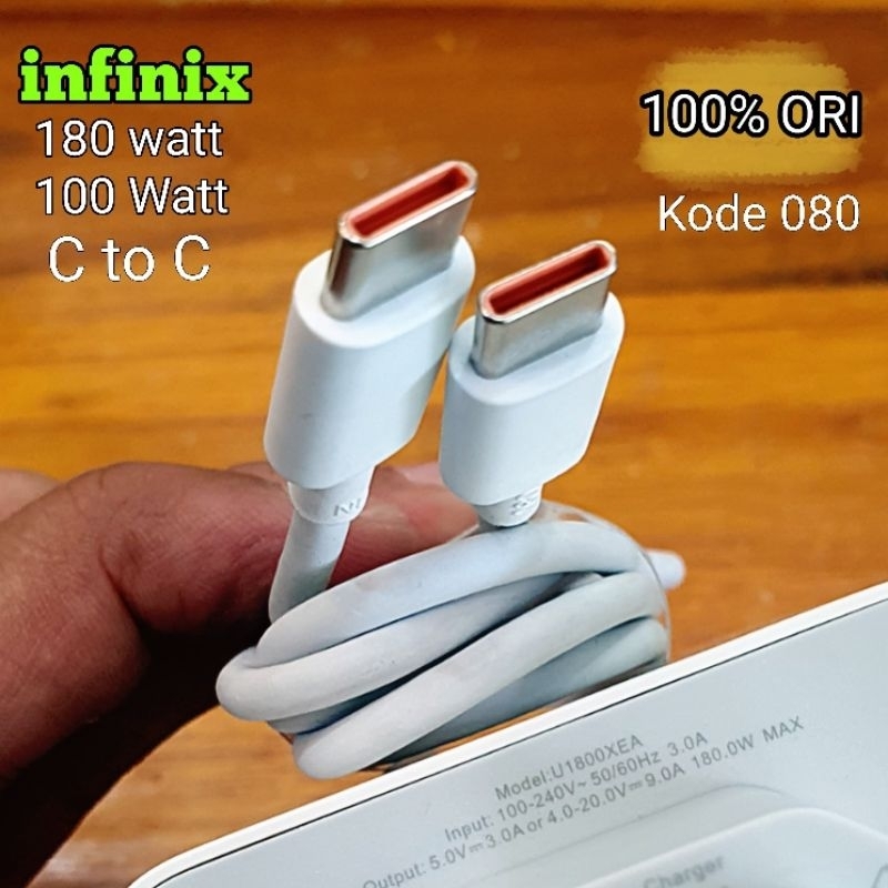Jual Kabel Data Charger INFINIX NOTE 40 pro Plus 5G / ZERO ULTRA C to C ...