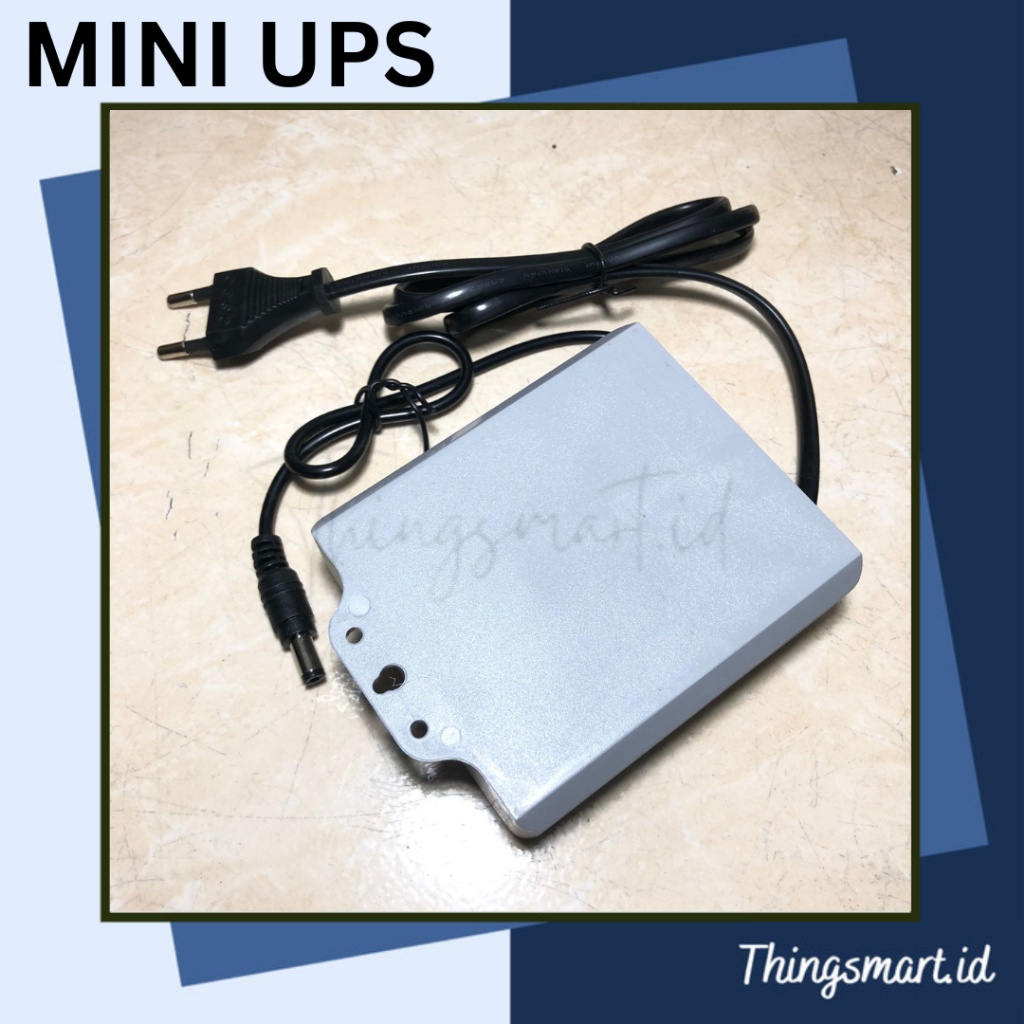 Jual MINI UPS Charger Adaptor Daya 12v 2a 3600mah Battery Baterai Back ...