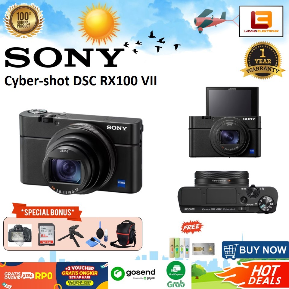 Jual SONY Cyber-shot DSC RX100 VII | Shopee Indonesia