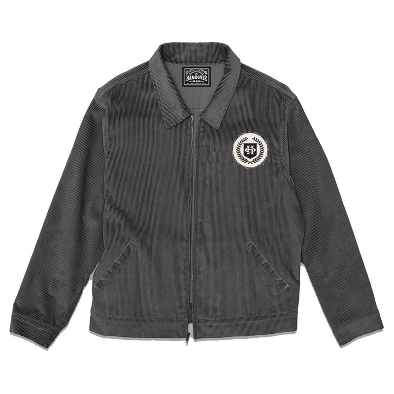 Jual Hgvr Work Jacket corduroy HJC 5 Stone Grey Gratis Kaca Mata Dan ...