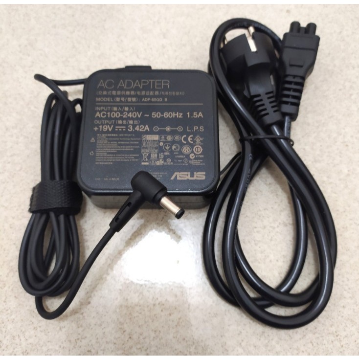 Jual original adaptor charger casan laptop asus PRO P2530 P2430U P2430 P2440U 19V 3.42A 5.5*2.5 ...