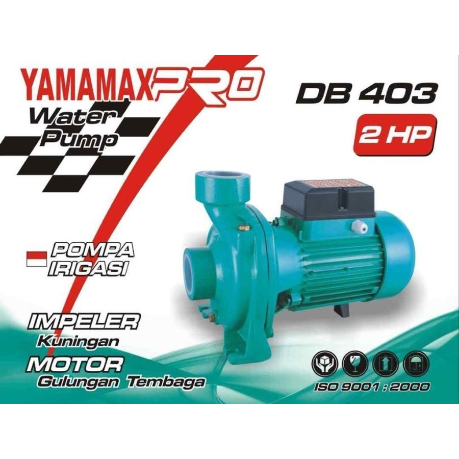 Jual Pompa Air Centrifugal YAMAMAX 3 INCH DB403 YAMAMAX DB 403 2 HP 2HP 220 volt / 1 phase ...