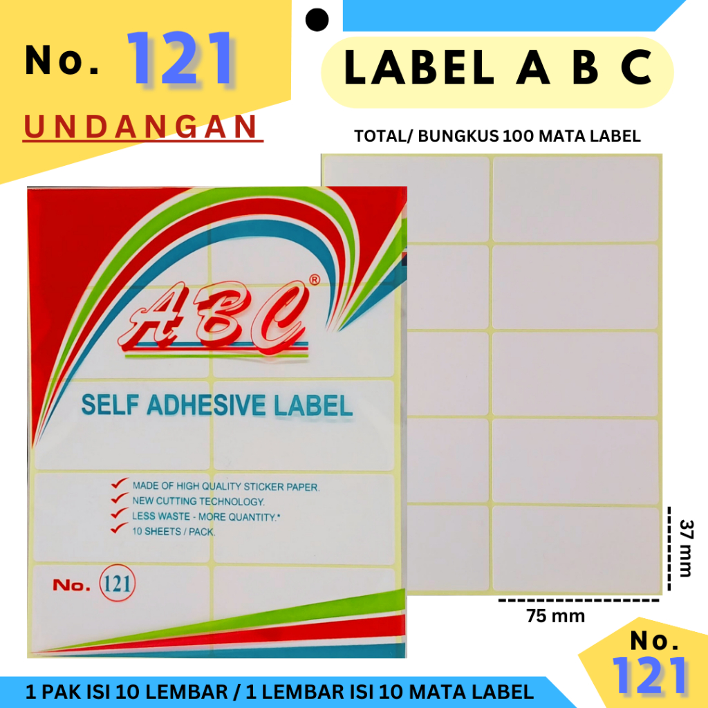Jual Stiker Label 121 / STICKER | Shopee Indonesia