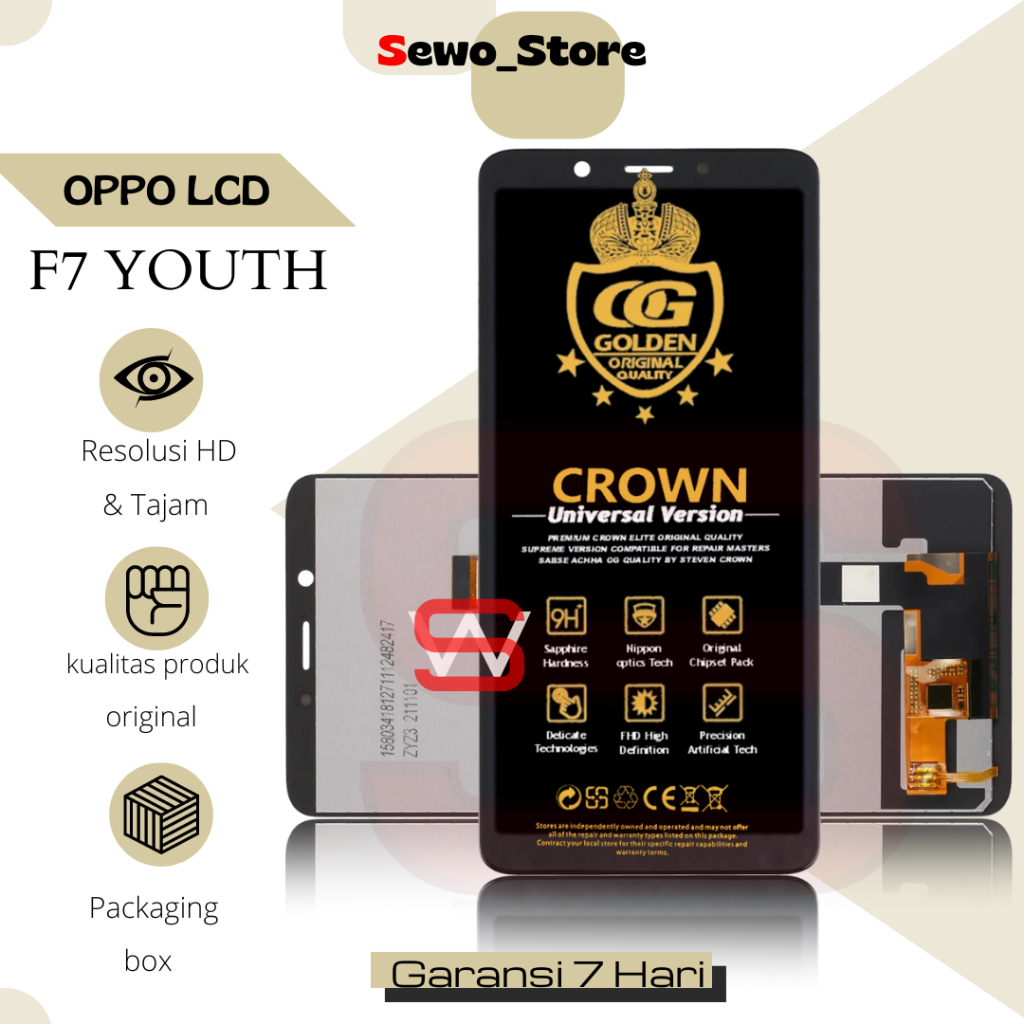Jual LCD OPPO F7 YOUTH / TOUCHSCREEN OPPO F7 YOUTH / REALME 1 ORIGINAL ...